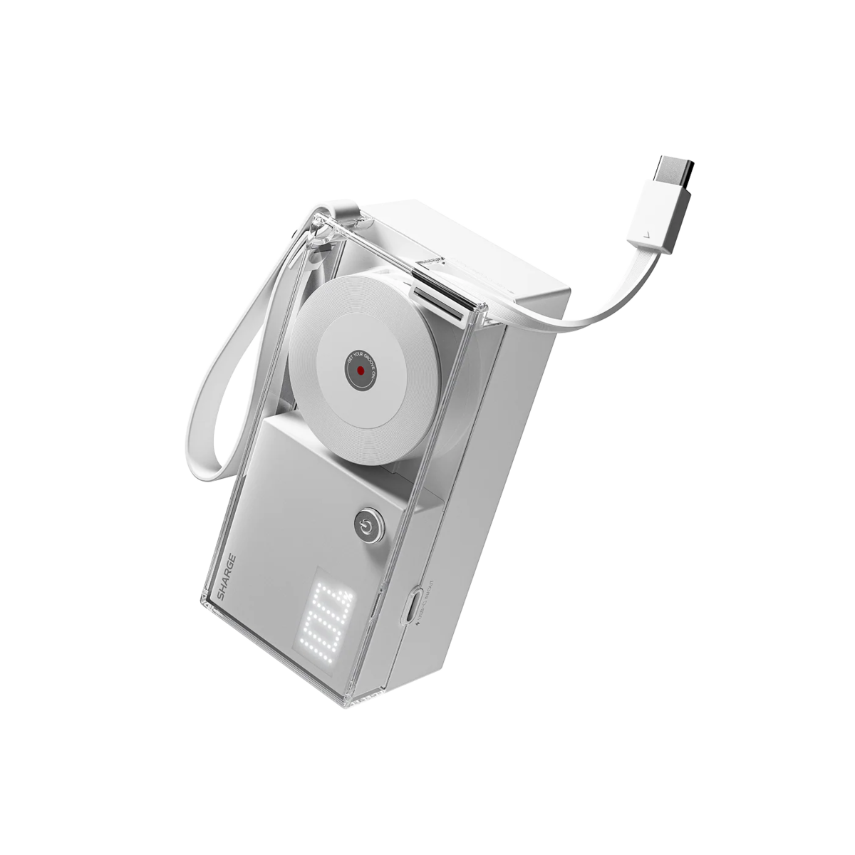 Heyup | SHARGE Ret 10,000 mAh Ret retractable 3-in-1 Power Bank - Heyup